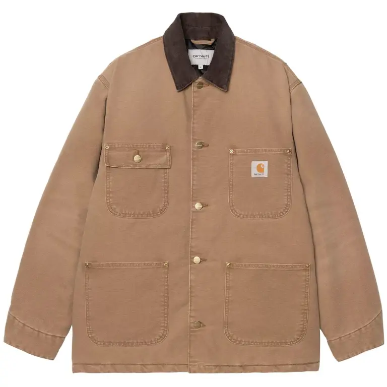 Carhartt WIP OG Chore Winter Coat in Hamilton Brown / Tobacco